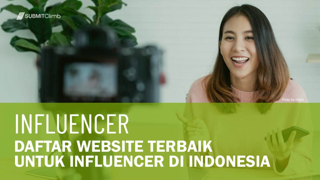 Daftar Website terbaik untuk Influencer di Indonesia.